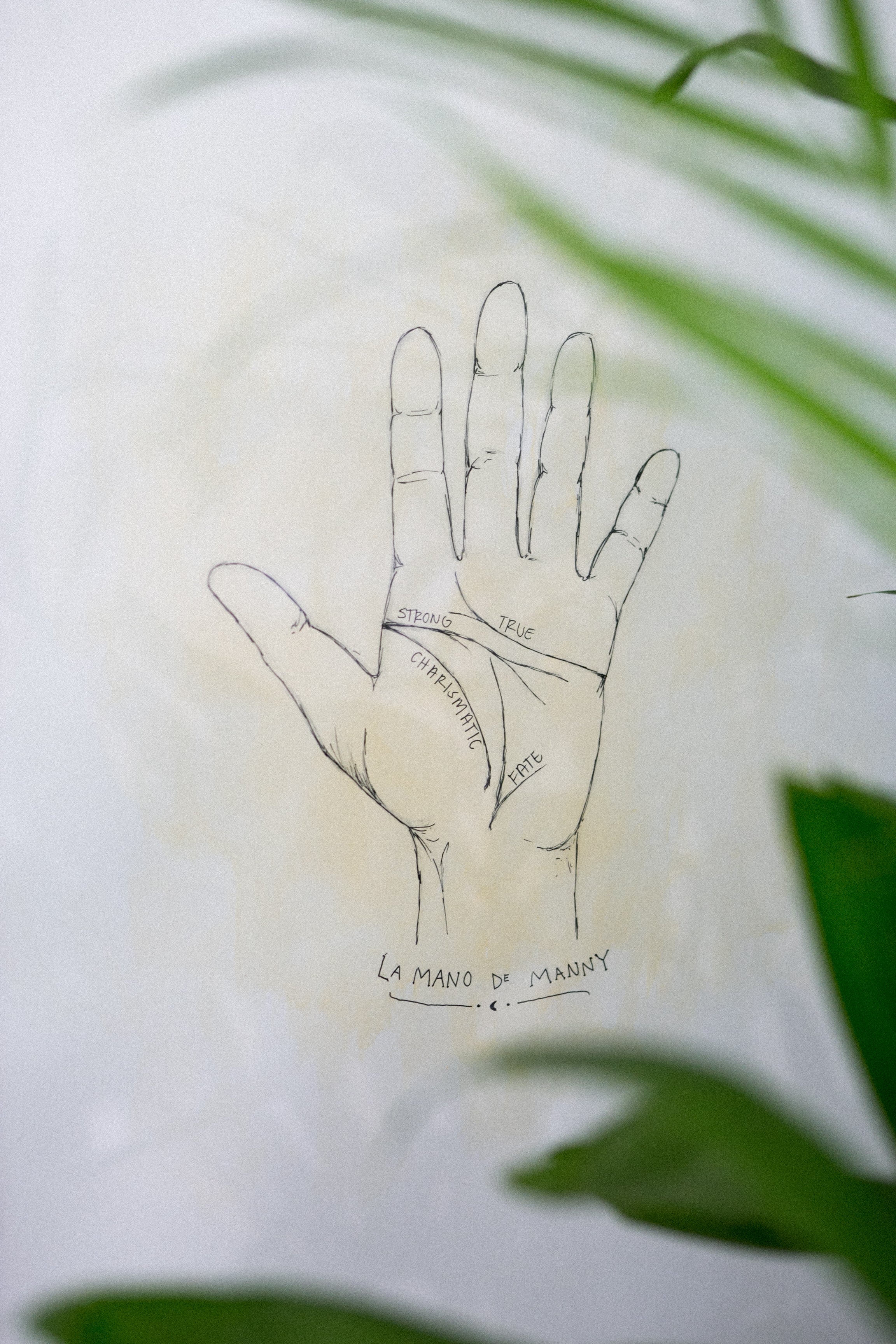 DIY Custom Palm Reading Art – Mr. Kate