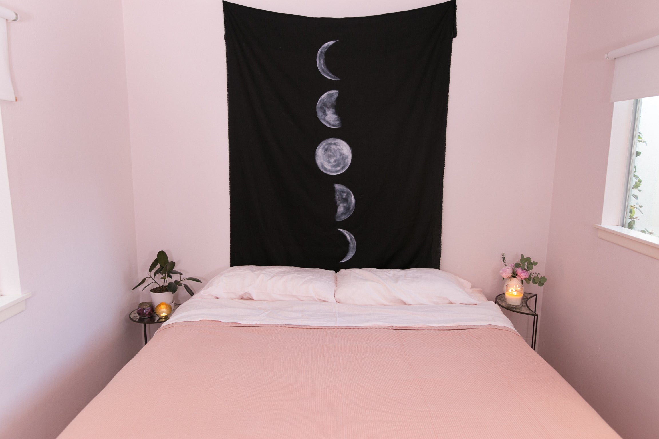 DIY Painted Tapestry Headboard – Mr. Kate