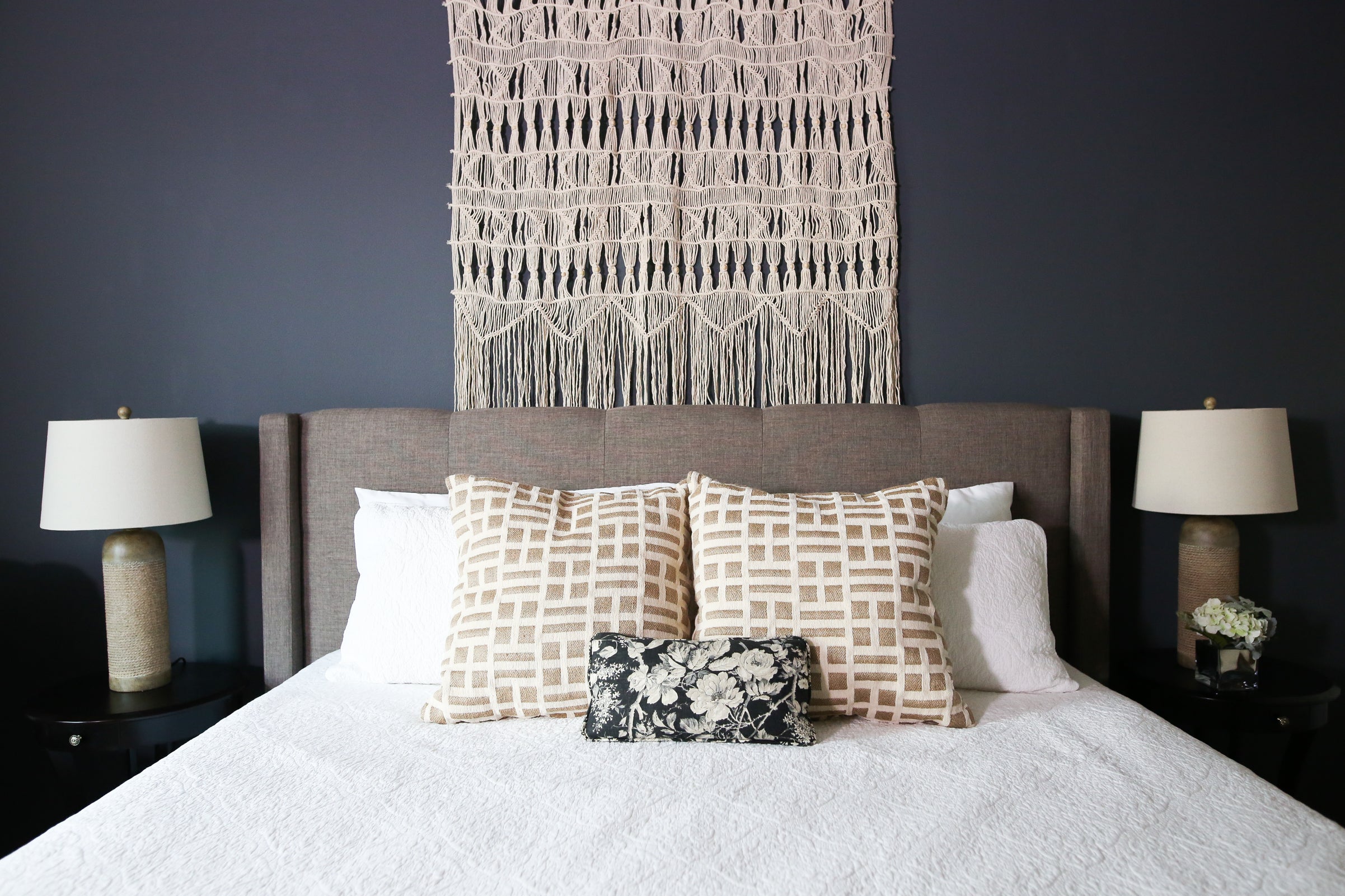 DIY Macrame Tapestry Headboard – Mr. Kate
