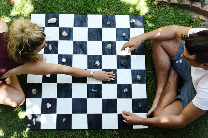 DIY Crystal Checkerboard – Mr. Kate