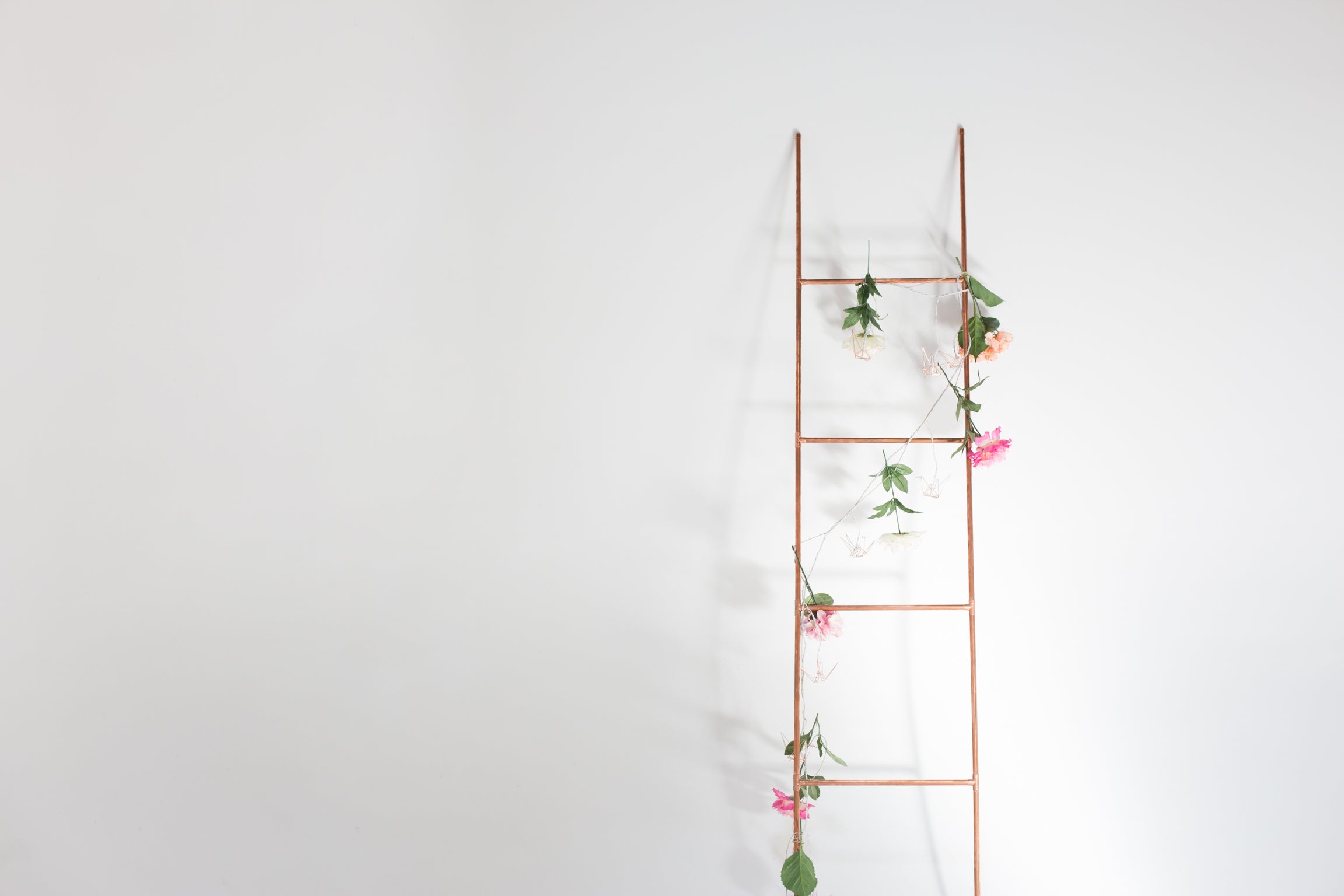 DIY Copper Pipe Magazine Ladder – Mr. Kate