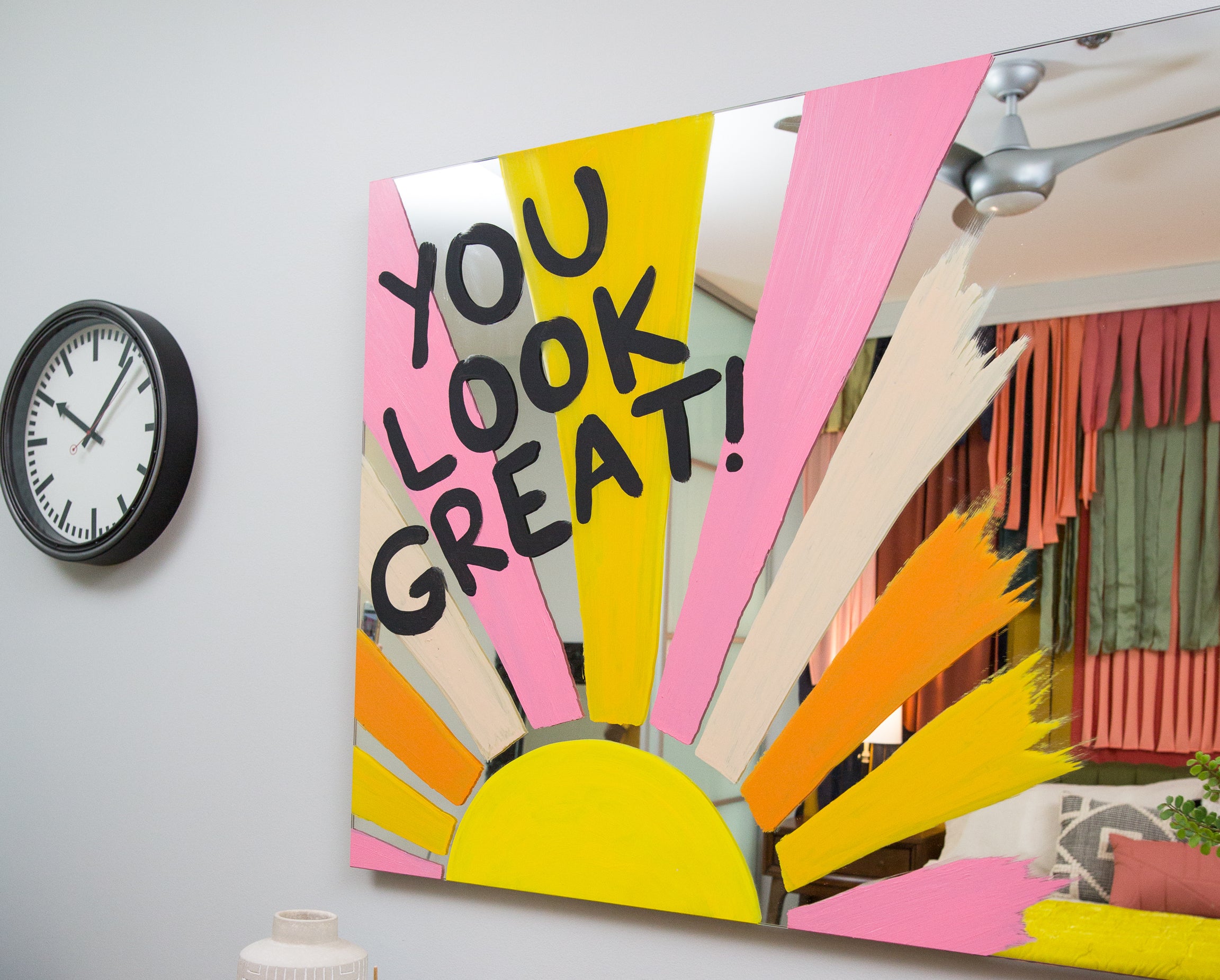 DIY Painted Mirror – Mr. Kate