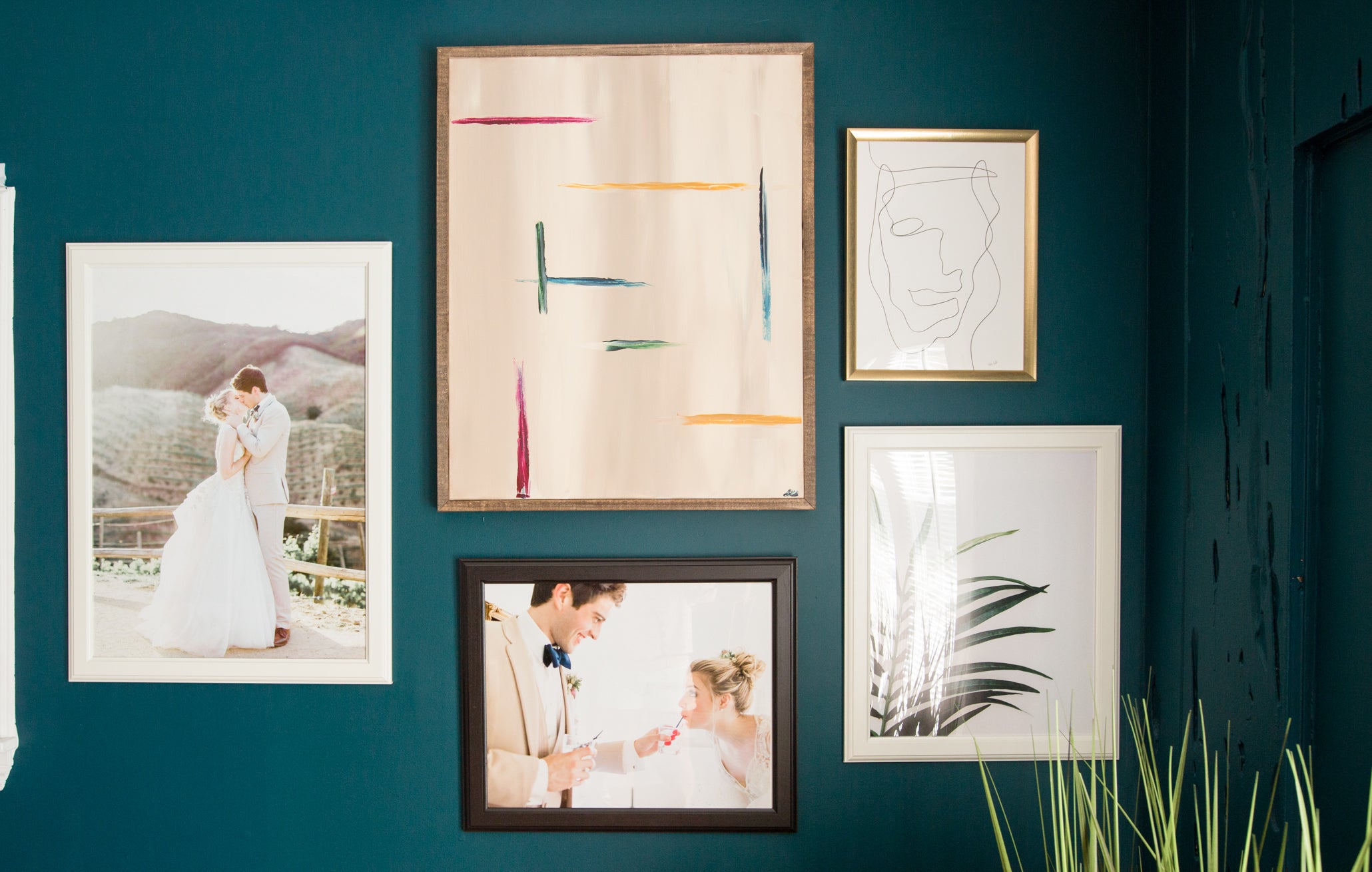 DIY Modern Abstract Spatula Art – Mr. Kate