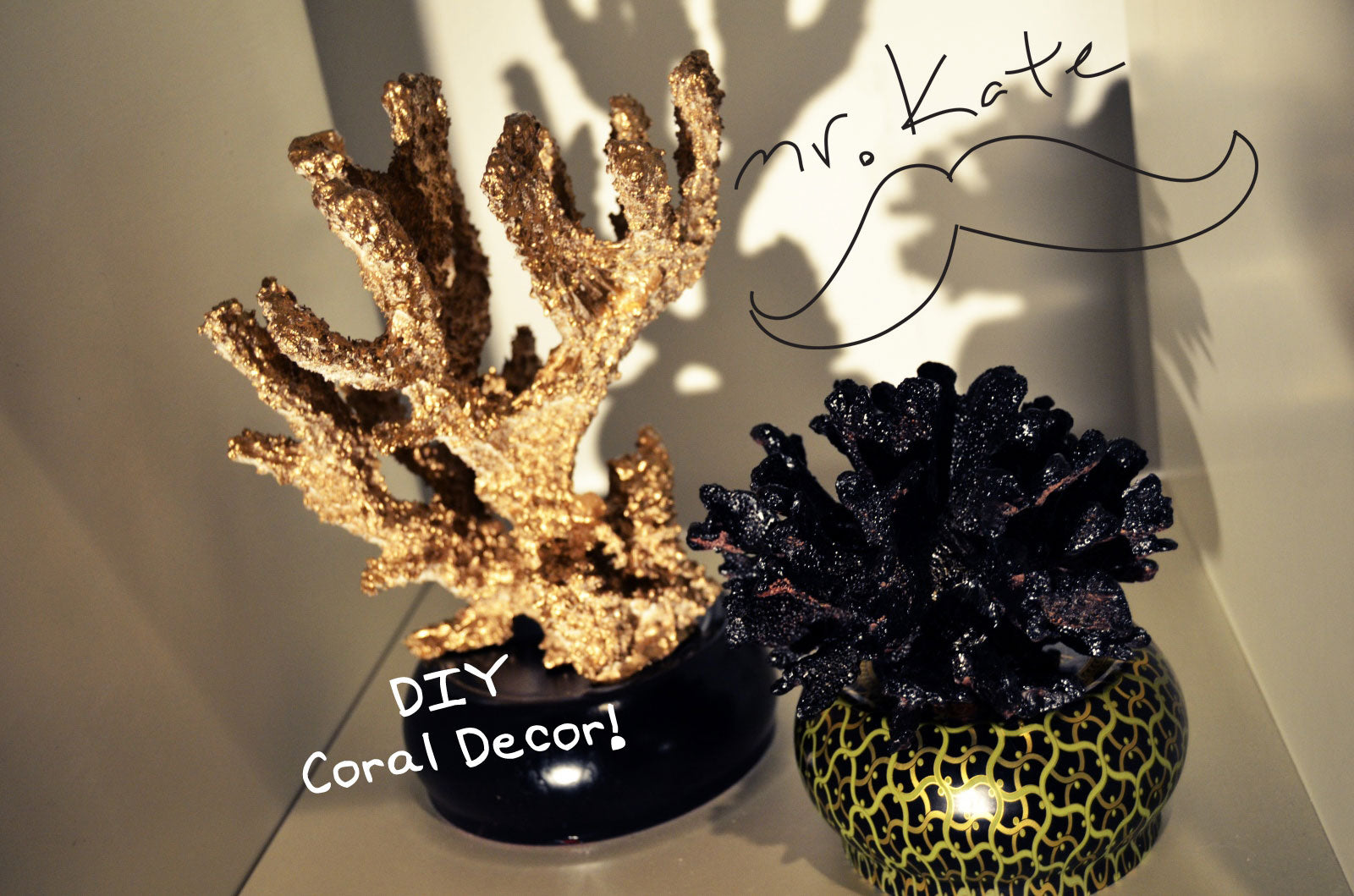 DIY aquarium coral decor – Mr. Kate
