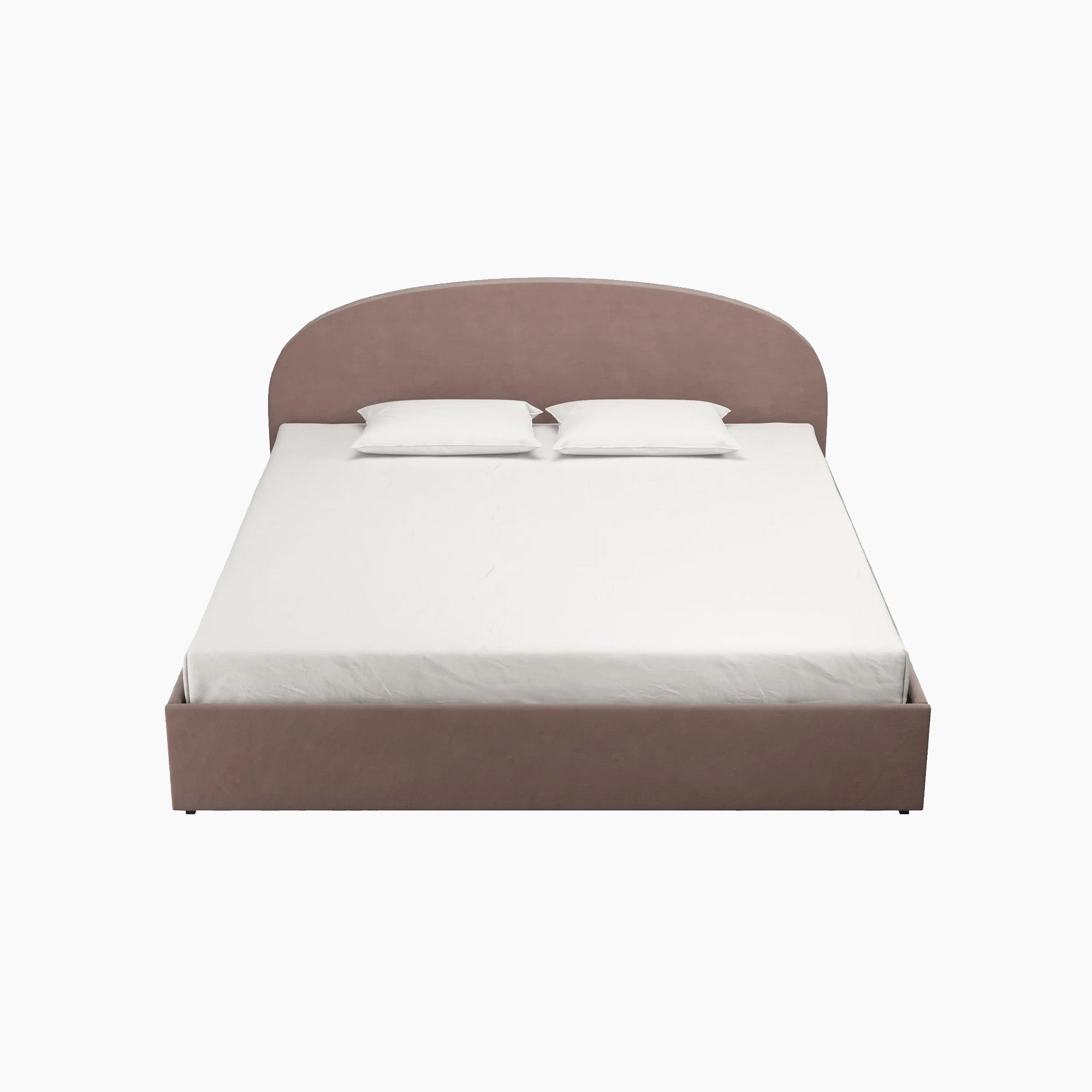 Mr. Kate Moon Upholstered Bed with Storage King Light Gray