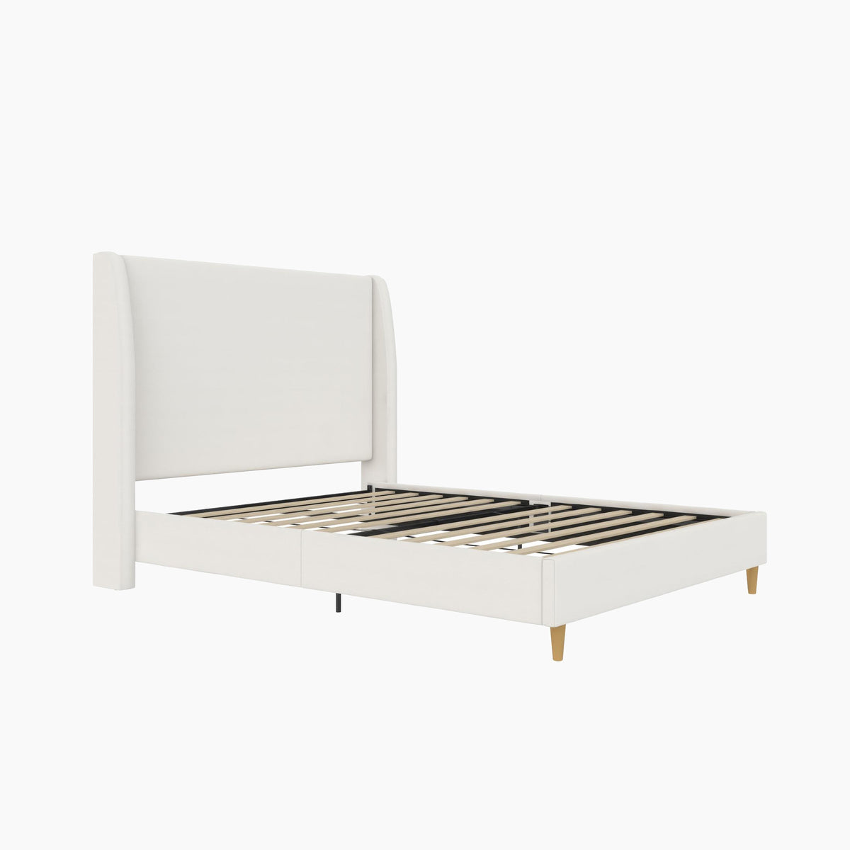 Tess Upholstered Wingback Bed – Mr. Kate