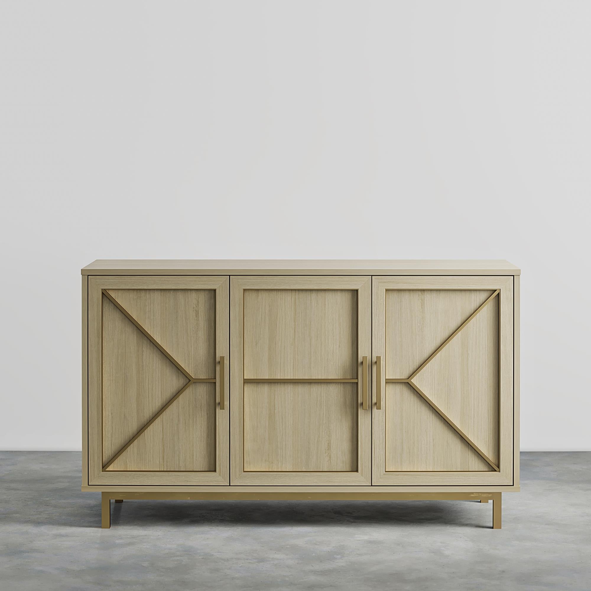 Neely Wide Accent Cabinet - Pale Oak – Mr. Kate