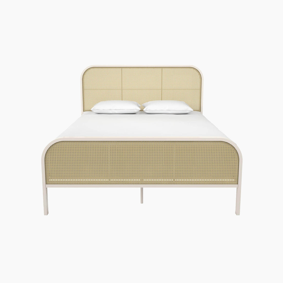 Roxanne Metal and Cane Bed – Mr. Kate