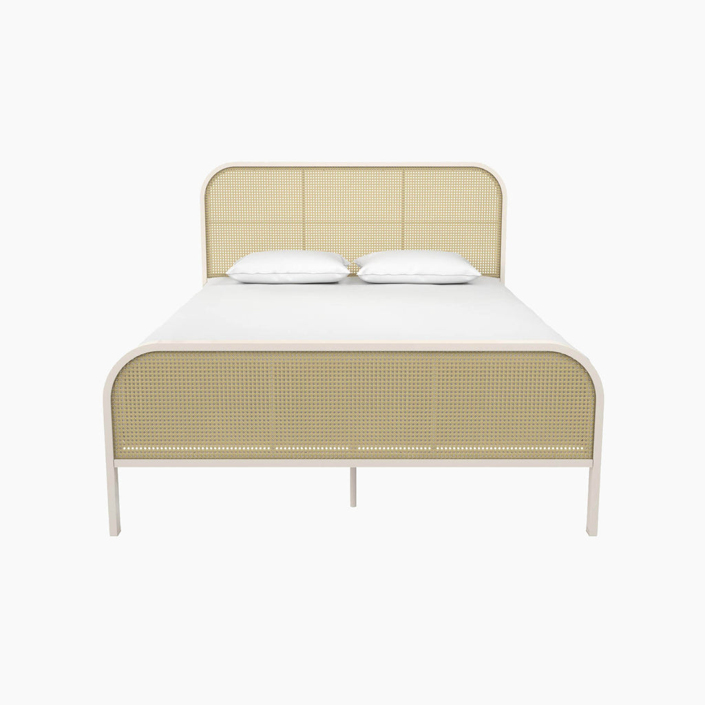 Roxanne Metal and Cane Bed – Mr. Kate