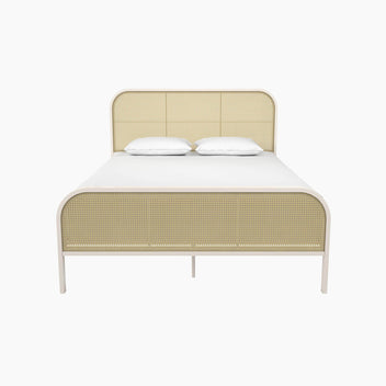 Roxanne Metal and Cane Bed – Mr. Kate