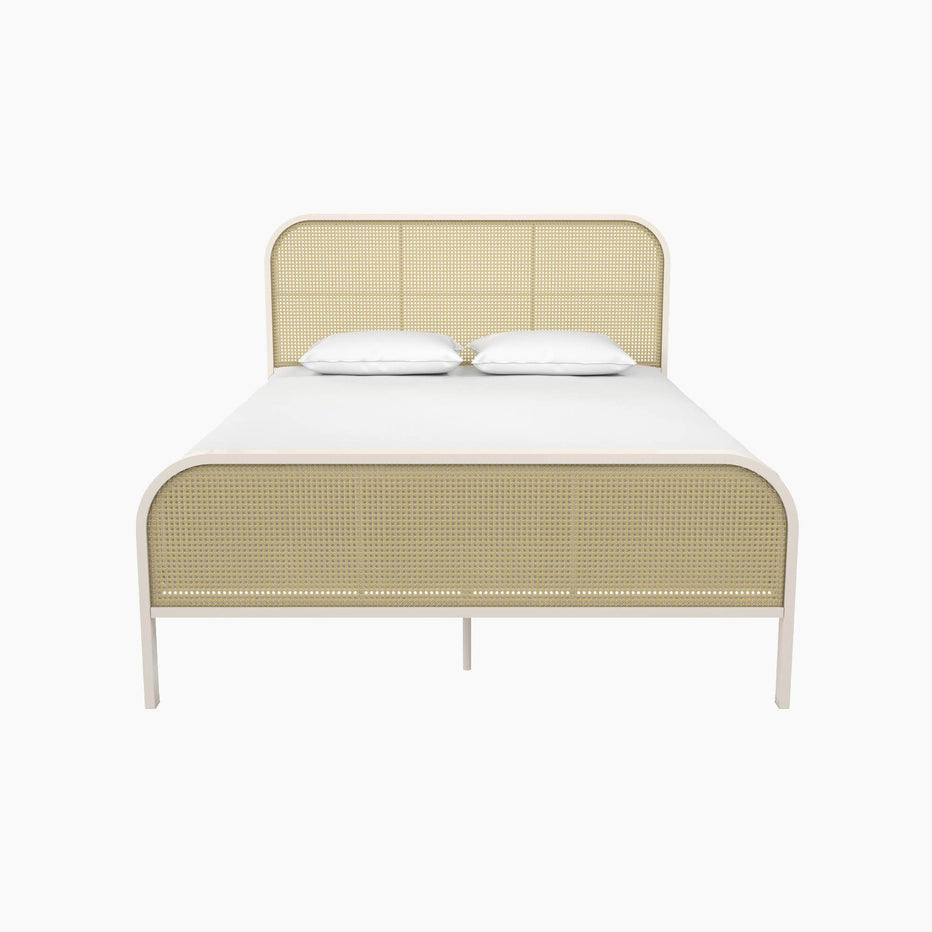 Roxanne Metal and Cane Bed – Mr. Kate