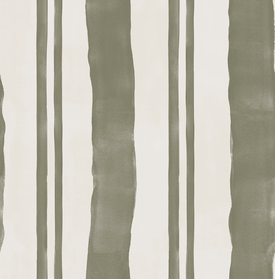 Mr. Kate Winston Watercolor Stripe Peel & Stick Wallpaper